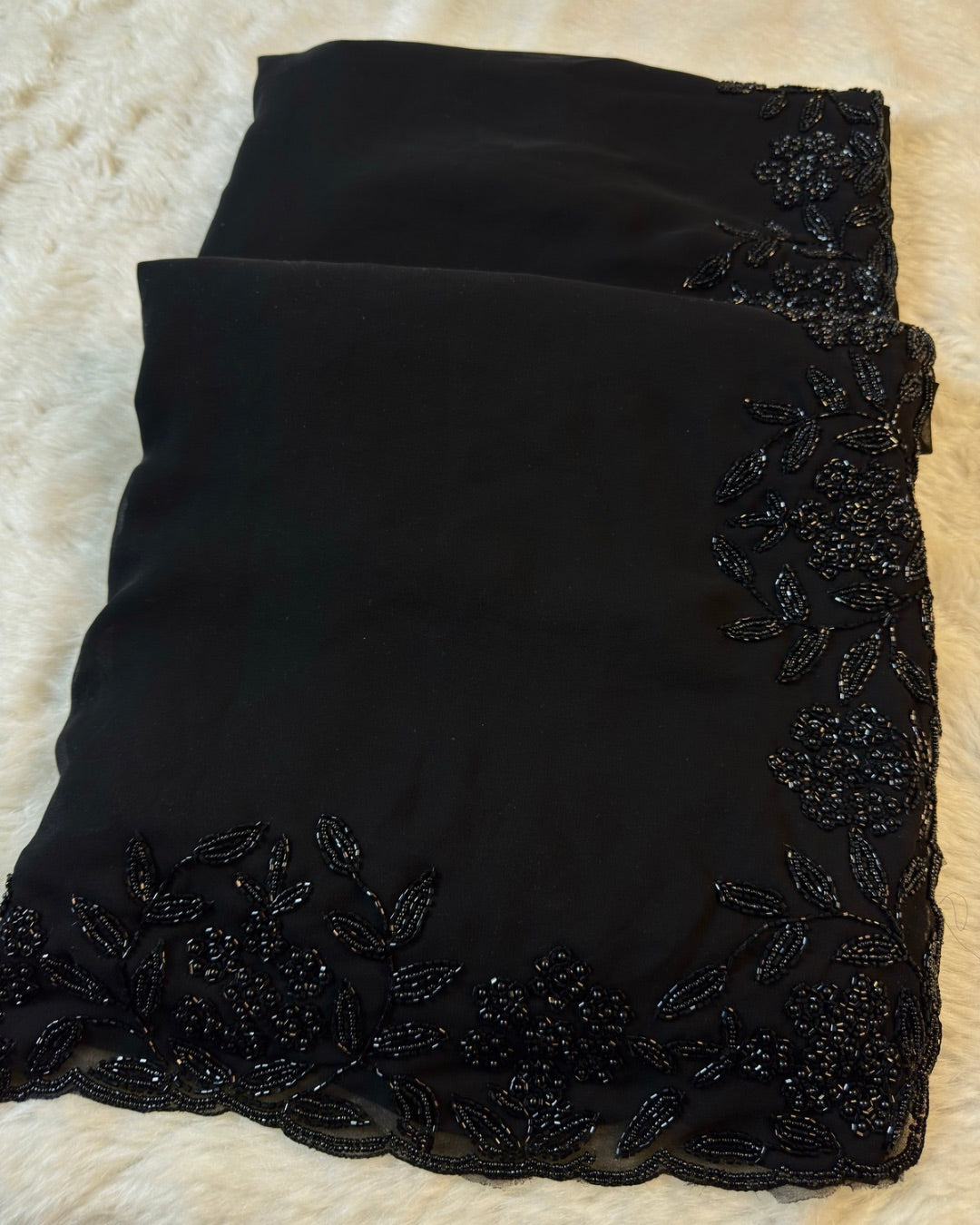 Georgette handwork saree – Sumi Vastra