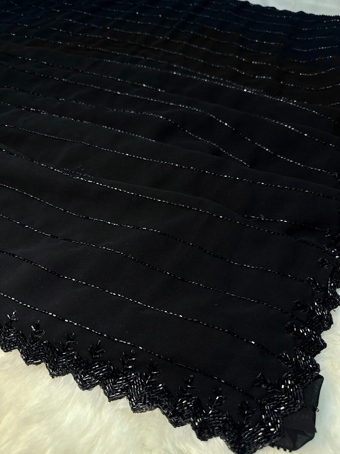 Georgette handwork saree – Sumi Vastra